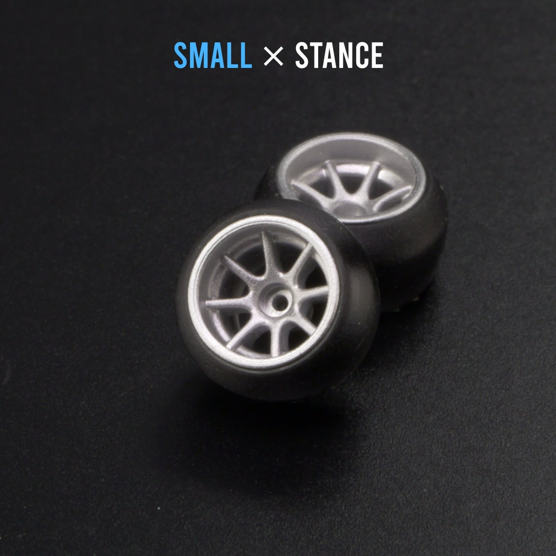 Premium Custom 1/64 Wheels 3D-Printed [R08_02] – The Model Car Project